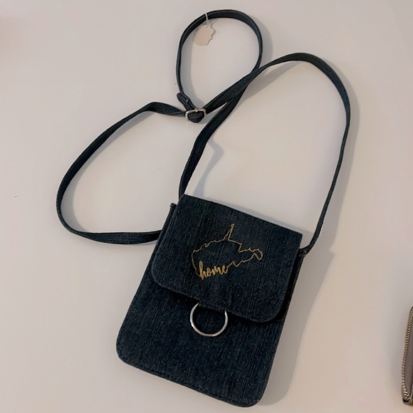 Bags | Handmade West Virginia Embroidered Crossbody Purse | Poshmark